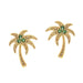 Palm Tree Studs – TAI JEWELRY